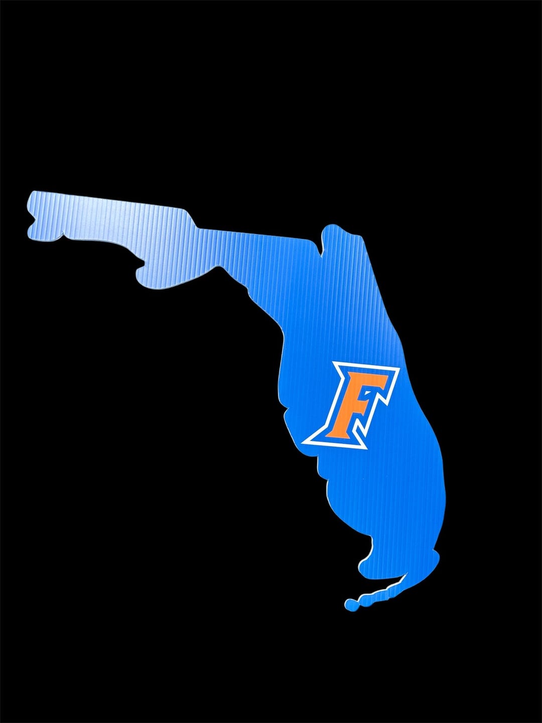 Florida Shaped Garden Sign With Stake - Fast Free Shipping! - Indoor ...