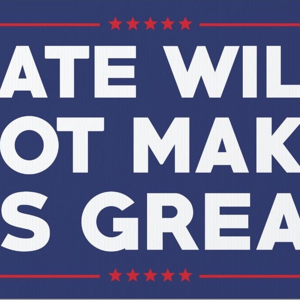 Anti Trump Sign - Etsy