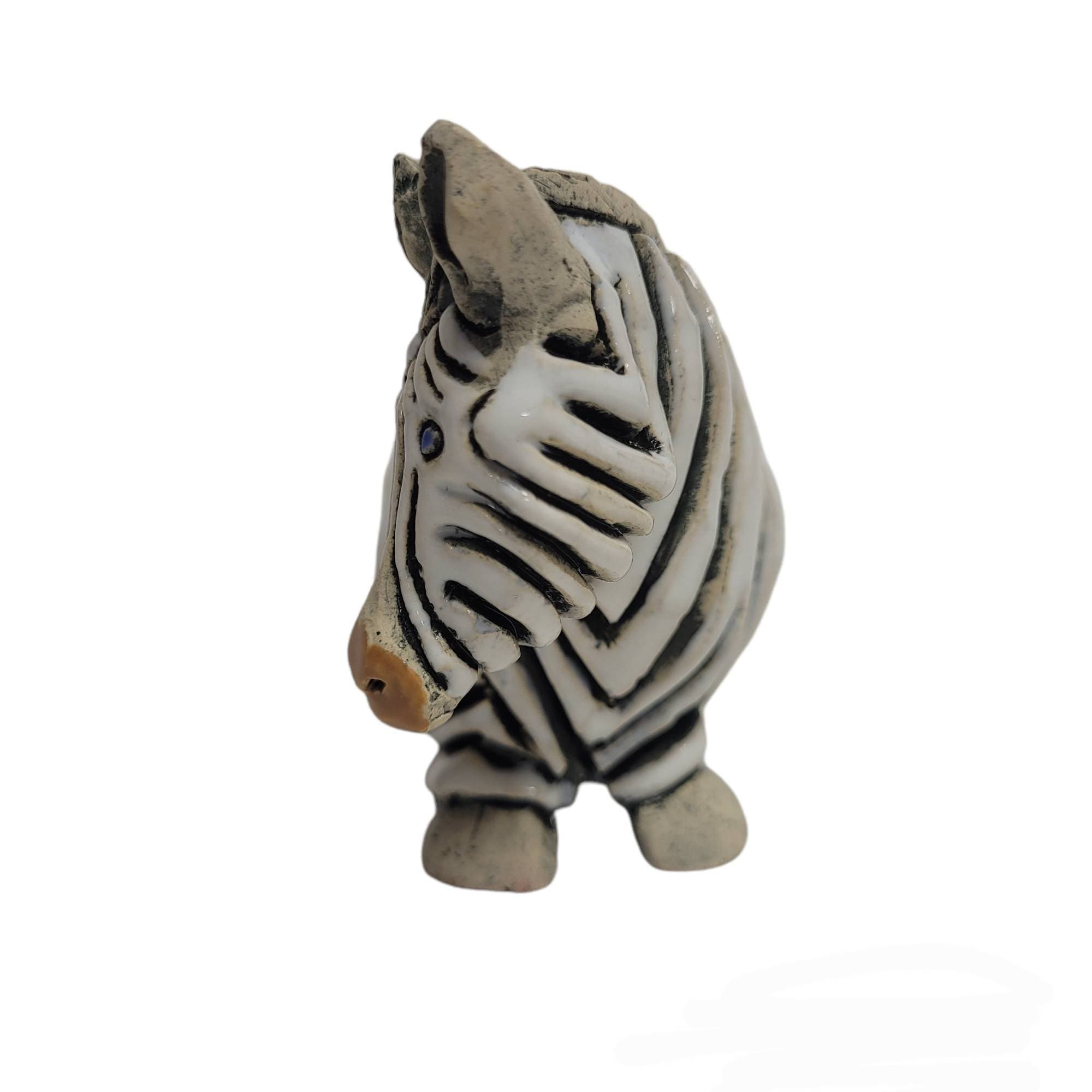 Artesania Rinconada Zebra Figurine From Uruguay - Etsy