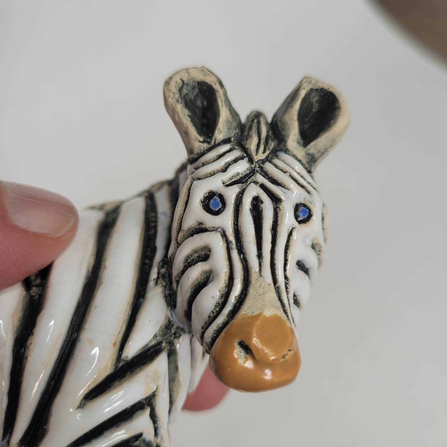 Artesania Rinconada Zebra Figurine From Uruguay - Etsy