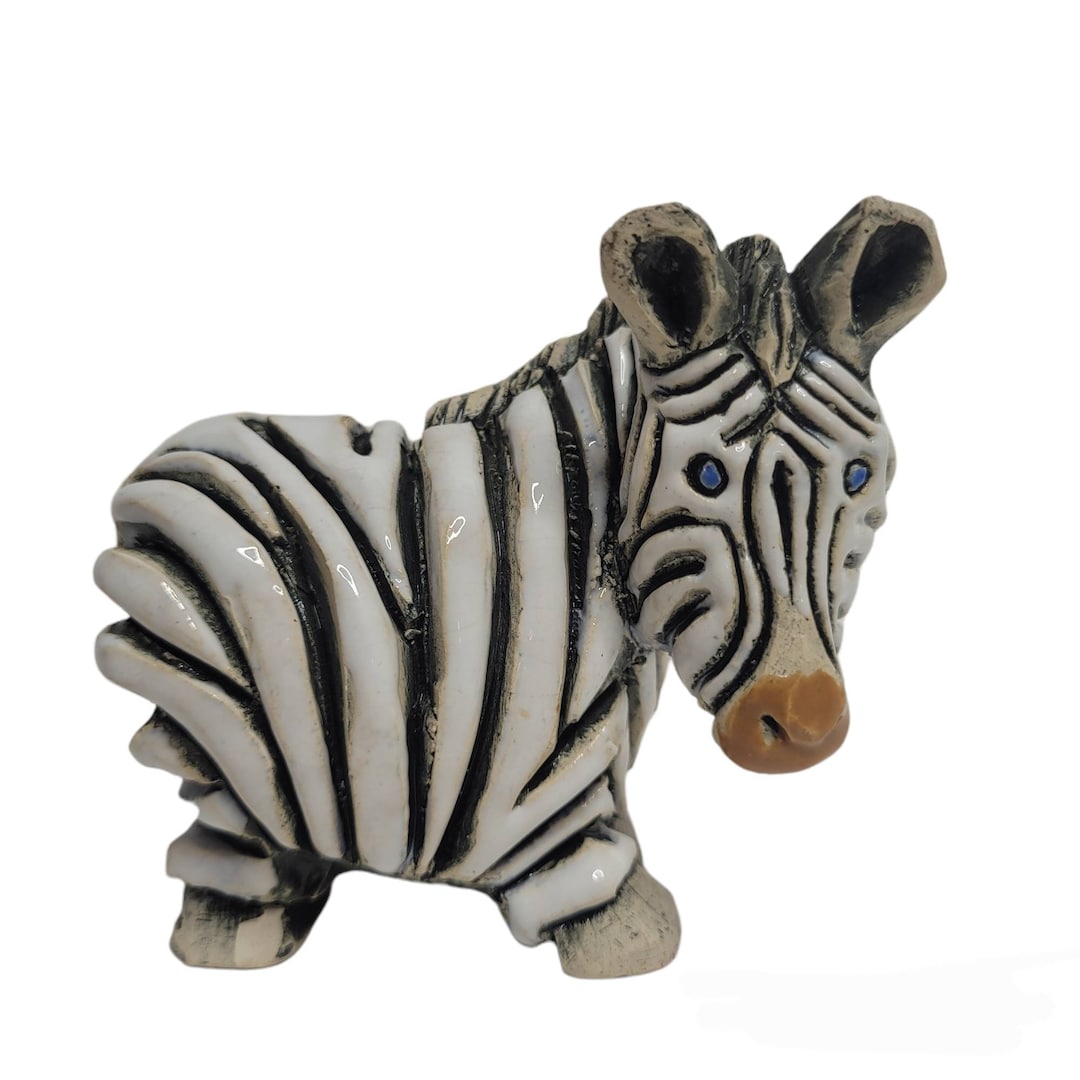 Artesania Rinconada Zebra Figurine From Uruguay - Etsy
