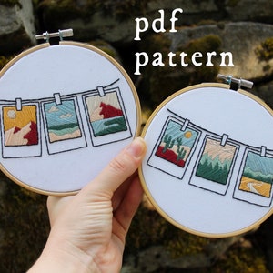 Adventures Embroidery Pattern PDF / Digital Hand Embroidery Pattern ...