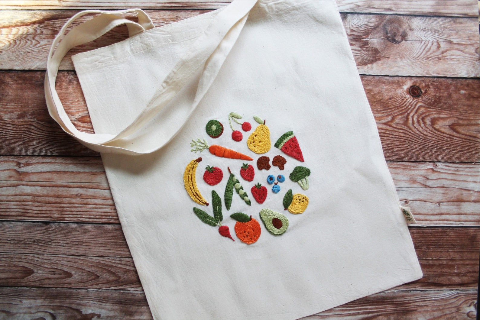 Fruit and Veggie Embroidery Digital PDF Guide / Digital Hand Embroidery ...