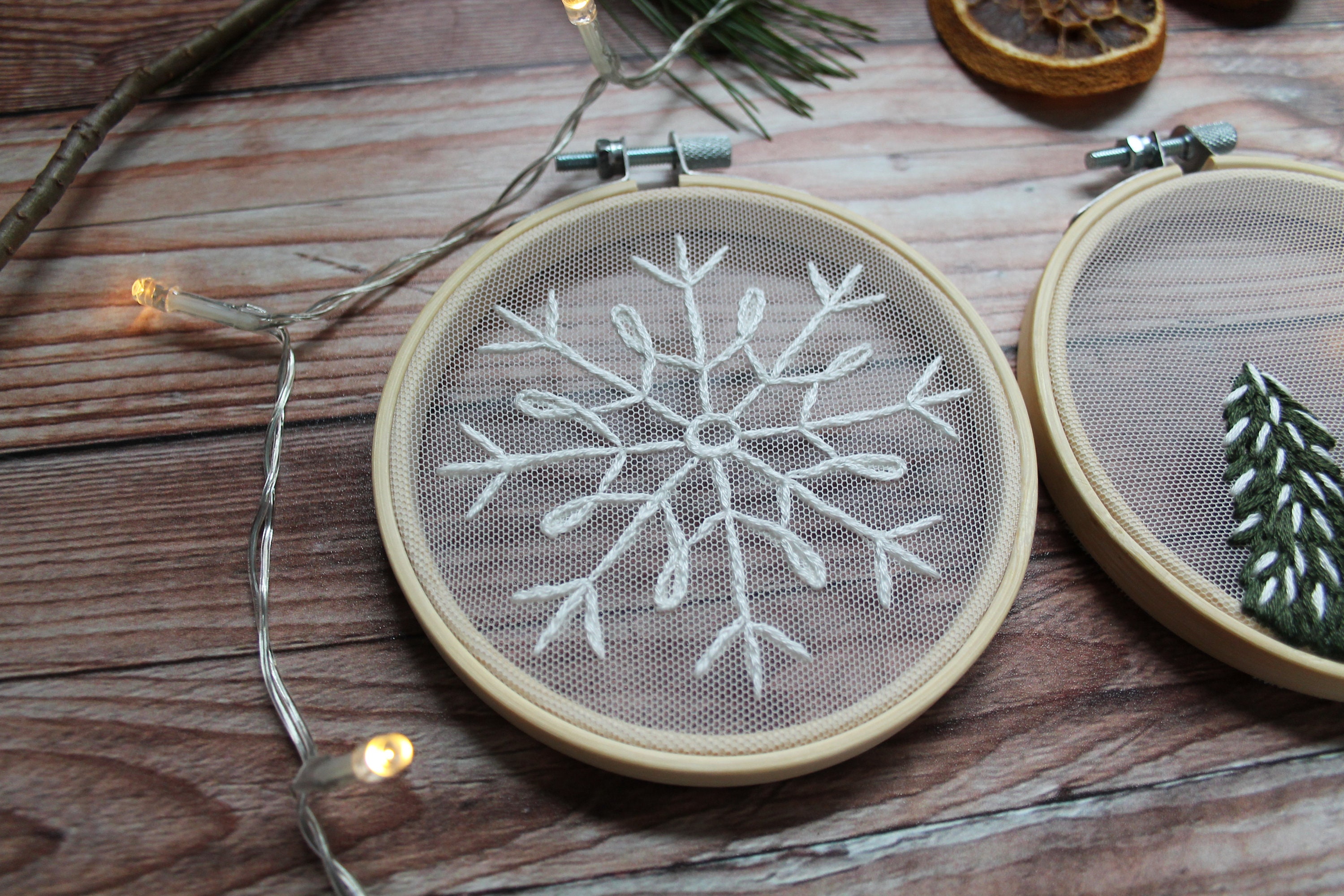 Christmas Ornament Pattern Collection / Embroidery Digital PDF - Etsy
