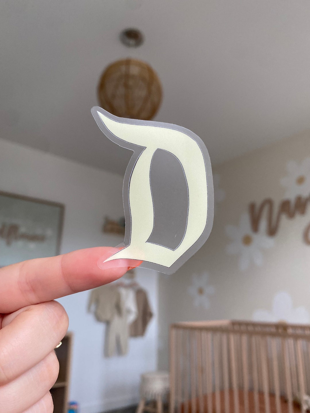 Magical D Transparent Sticker the Happiest Place Sticker Disney Sticker ...