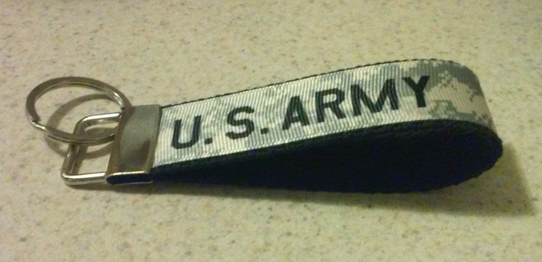 Custom Military Camo Key Fob for Army, Navy, Air Force, Marines, Coast ...