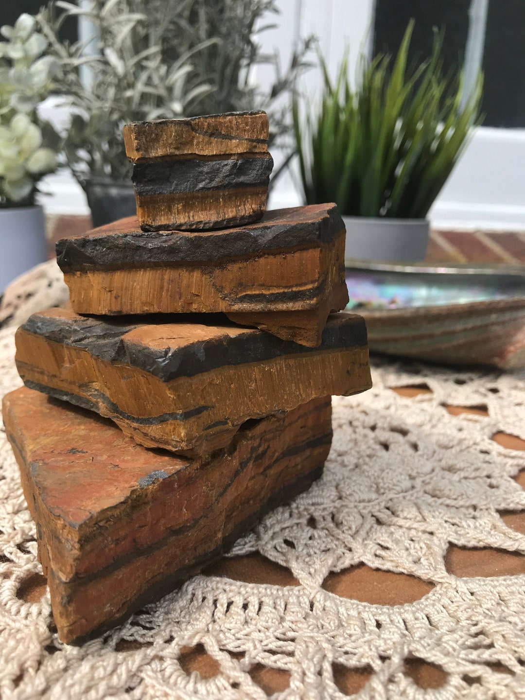 Raw Tigers Eye Slab Unpolished Rough - Etsy