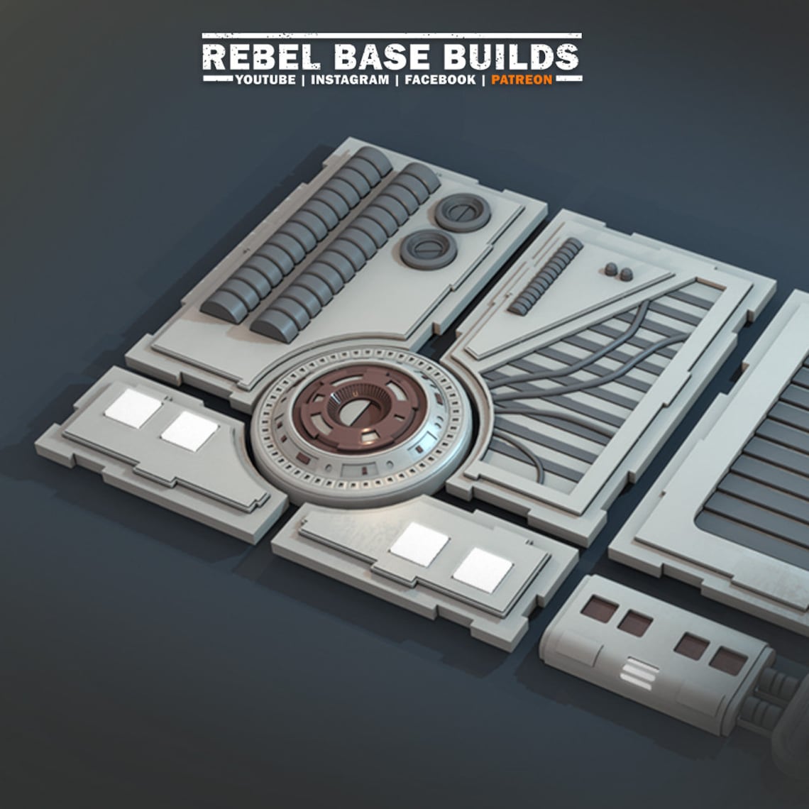 Star Wars Inspired Control Modular Control Panel Selection - Etsy UK