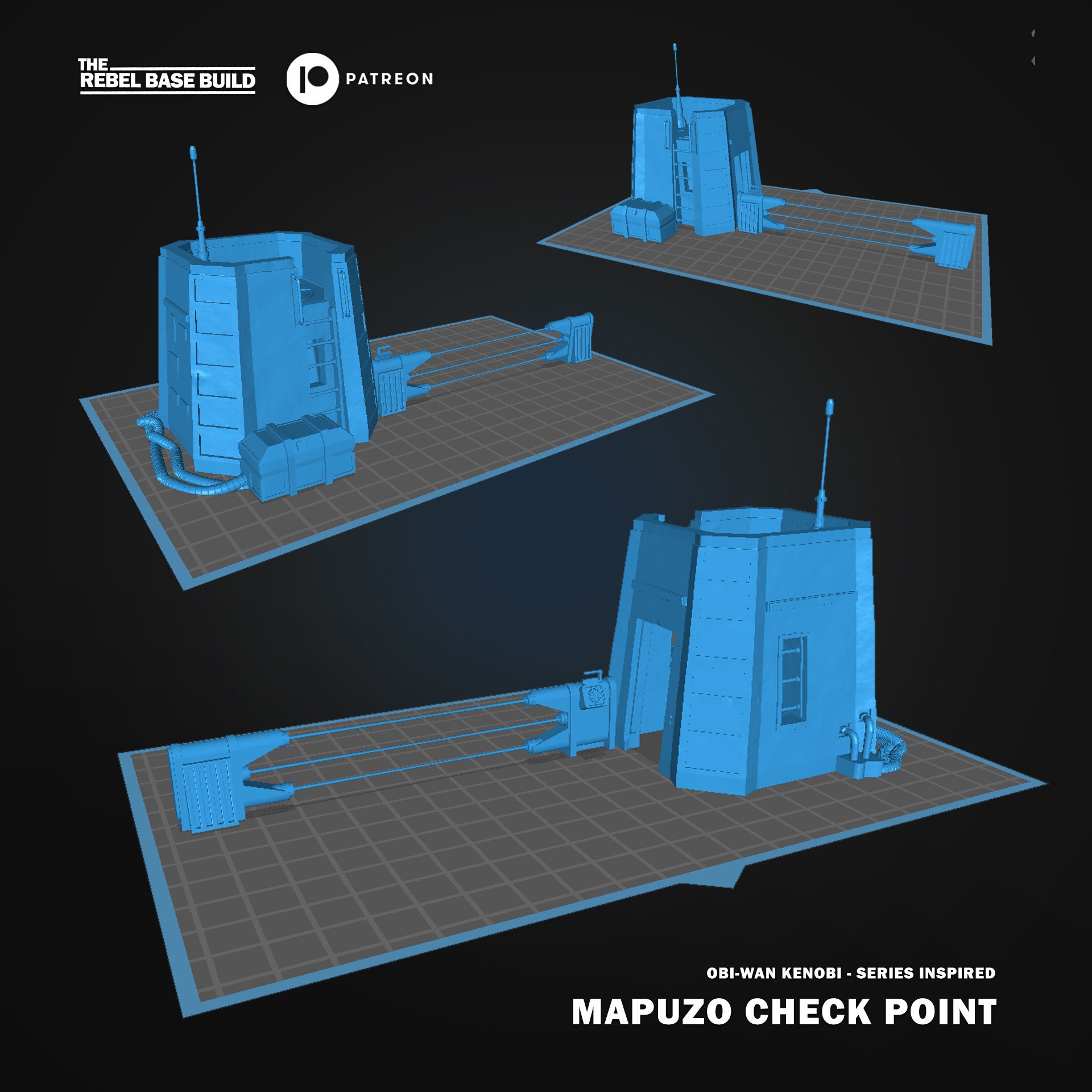 Mapuzo Outpost Diorama Inspired by Obi Wan - Etsy