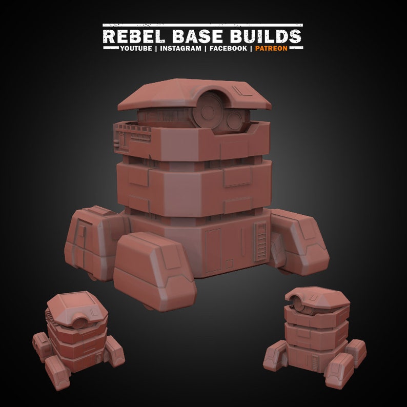 B2EM0 - Andor Inspired Black Series Scale Detailed STL Articulated ...