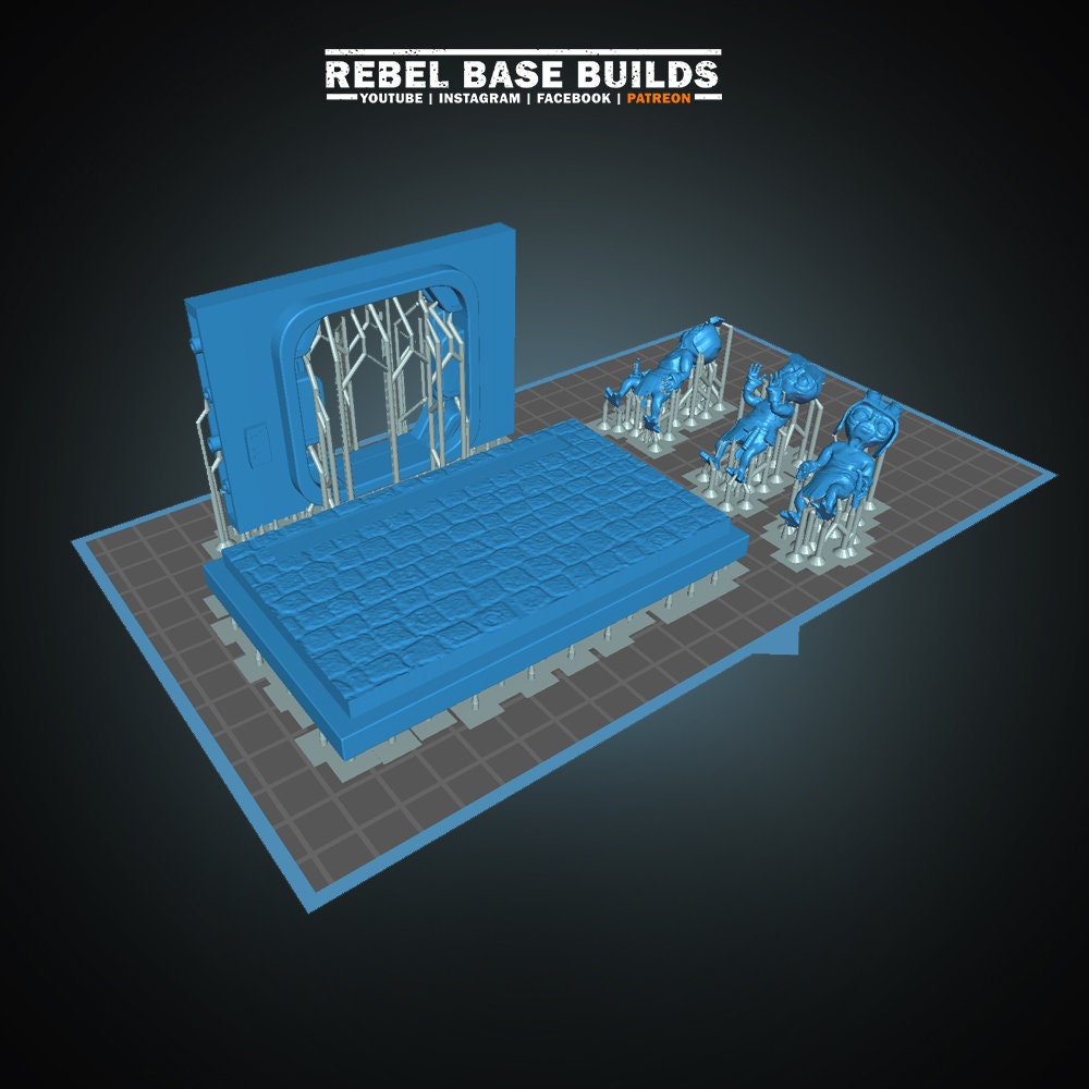 The Anzellans Workshop Entrance Diorama babu Frik - Etsy