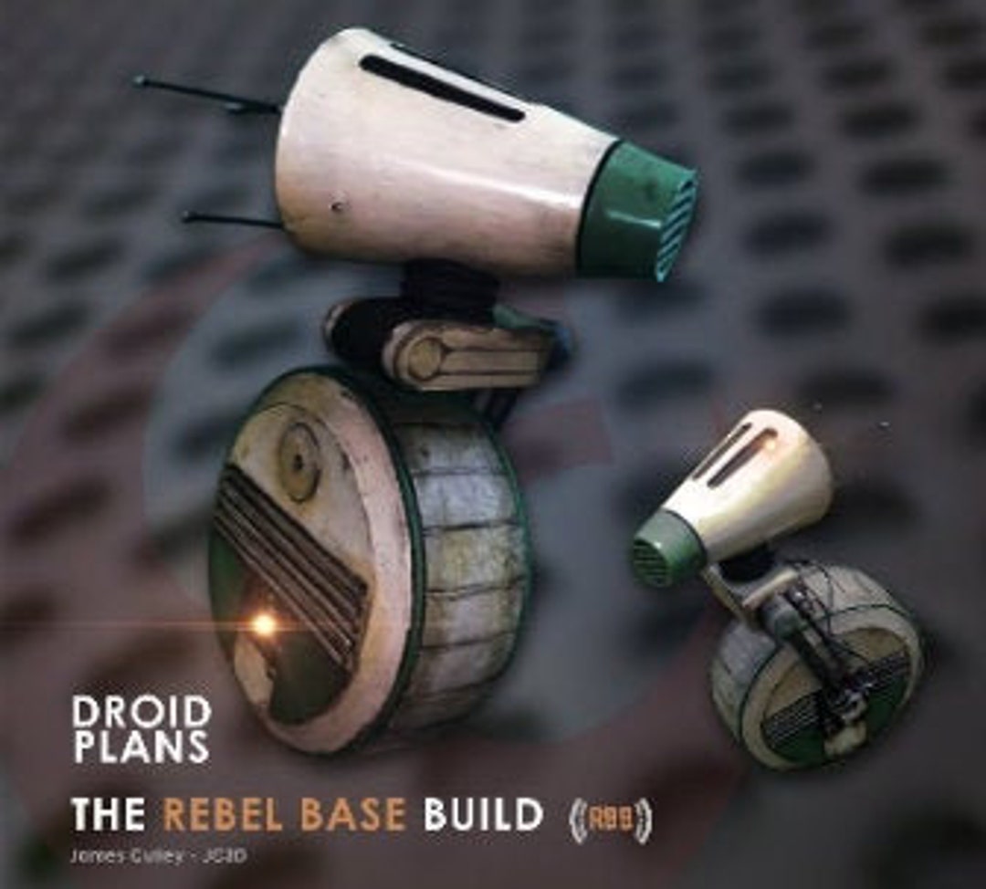 D-0 Droid EVA Foam Plans – Star Wars Prop Build (printable) - Etsy