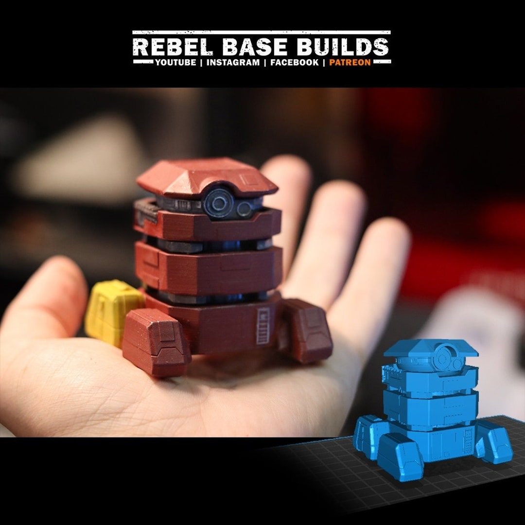 B2EM0 - Andor Inspired Black Series Scale Detailed STL Articulated ...