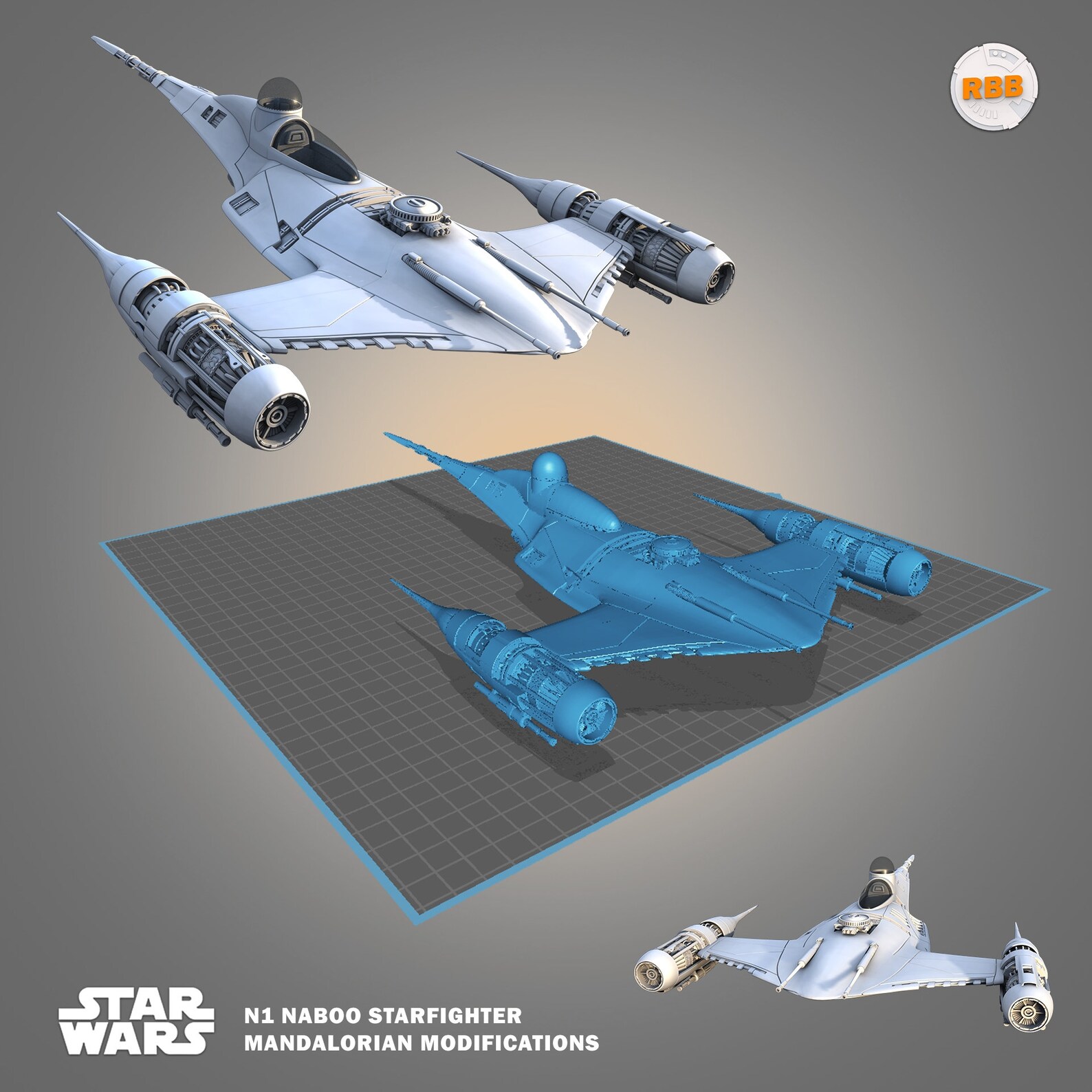 Mando's New Ship - Etsy