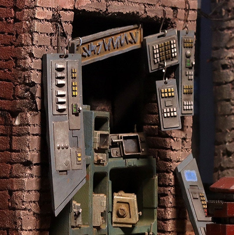 Various Miniature Control Panels Star Wars Sci Fi Inspired - Etsy