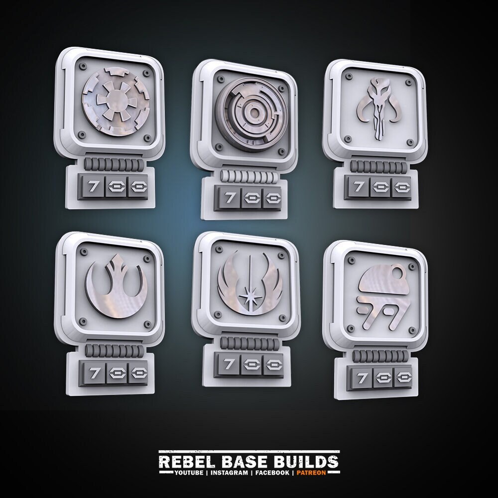 Cosplay Insignia Badges Star Wars Factions - Etsy