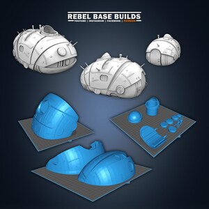 EVA Foam Plans Build Your Own Full Size 'D-0' Droid From Star Wars the ...