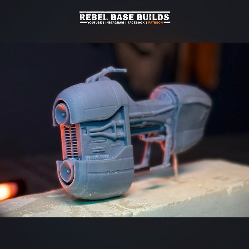 Speeder Bike 'andor's Luthen' Inspired STL - Etsy