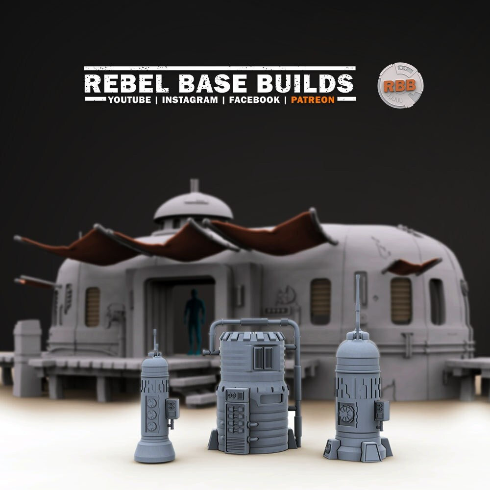 Star Wars Inspired Diorama Accessories free Town / Mos Pelgo - Etsy