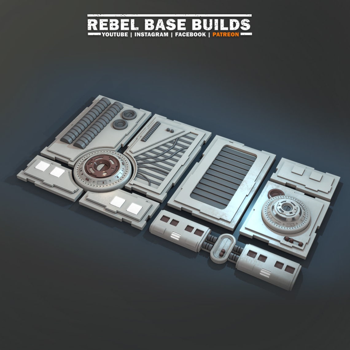 Star Wars Inspired Control Modular Control Panel Selection - Etsy UK