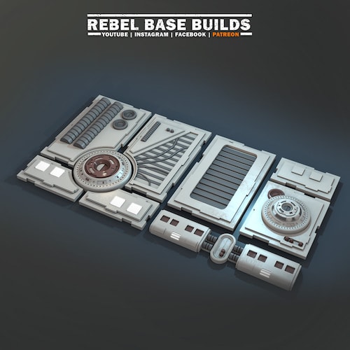 Star Wars Inspired Control Modular Control Panel Selection - Etsy