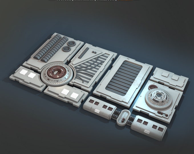 Star Wars Inspired Control Modular Control Panel Selection - Etsy