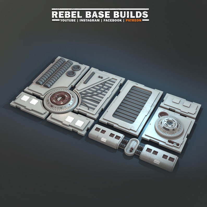 Star Wars Inspired Control Modular Control Panel Selection - Etsy