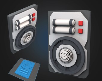Star Wars / Lightyear Inspired Control Panel Style 1 STL - Etsy