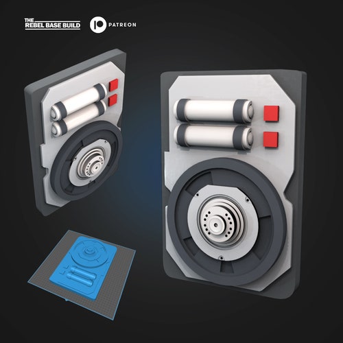 Star Wars Inspired Control Modular Control Panel Selection - Etsy
