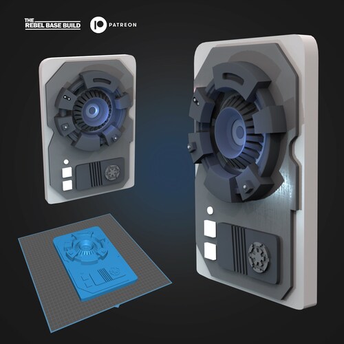 Star Wars Inspired Control Modular Control Panel Selection - Etsy