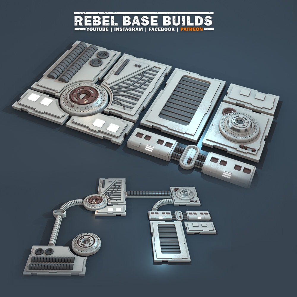 Star Wars Inspired Control Modular Control Panel Selection - Etsy UK