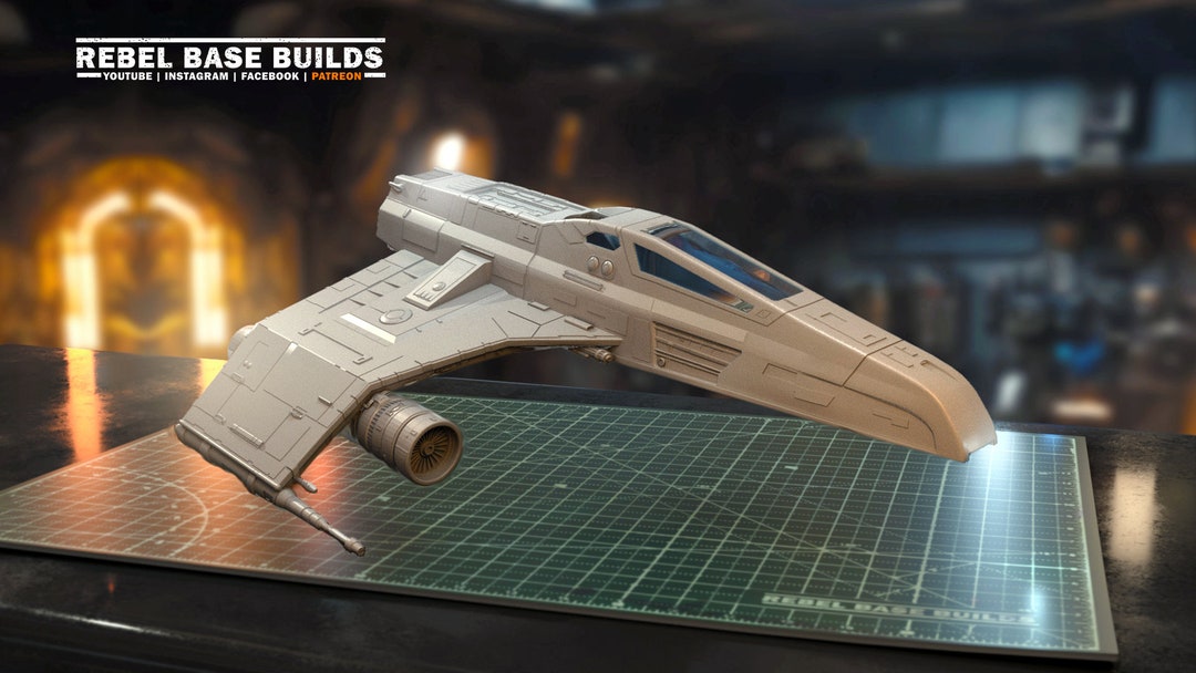 E Wing Inspired Ship - Etsy