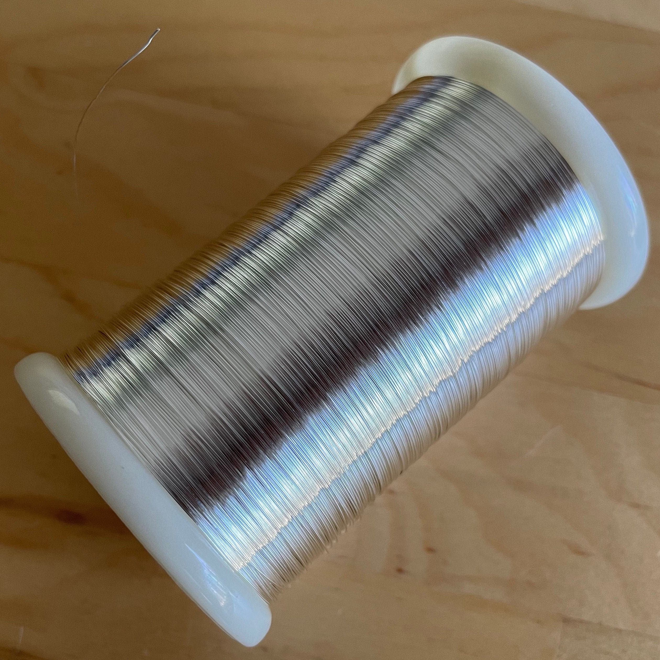 99.99% Pure Silver ag Wire 12 18 24 28 32 & 38-ga 0.1 - Etsy