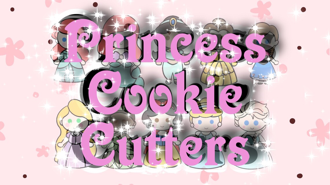 Princess Cookie Cutters Set of 10 Cutters - Etsy