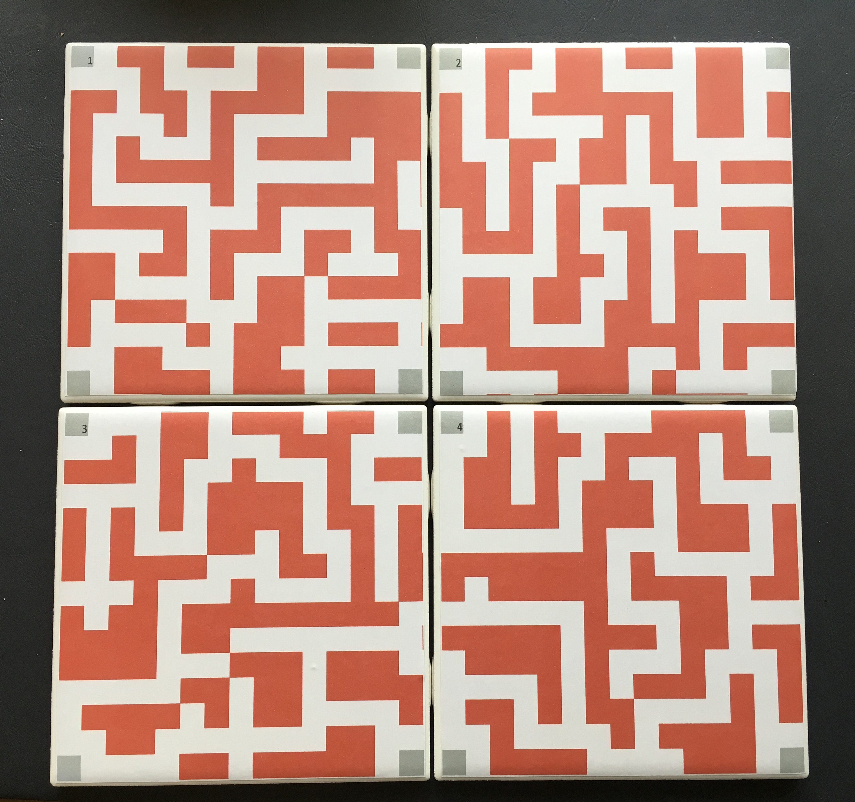 Coasters - MAZE From the Puzzle Collection/original Maze Design/hand ...