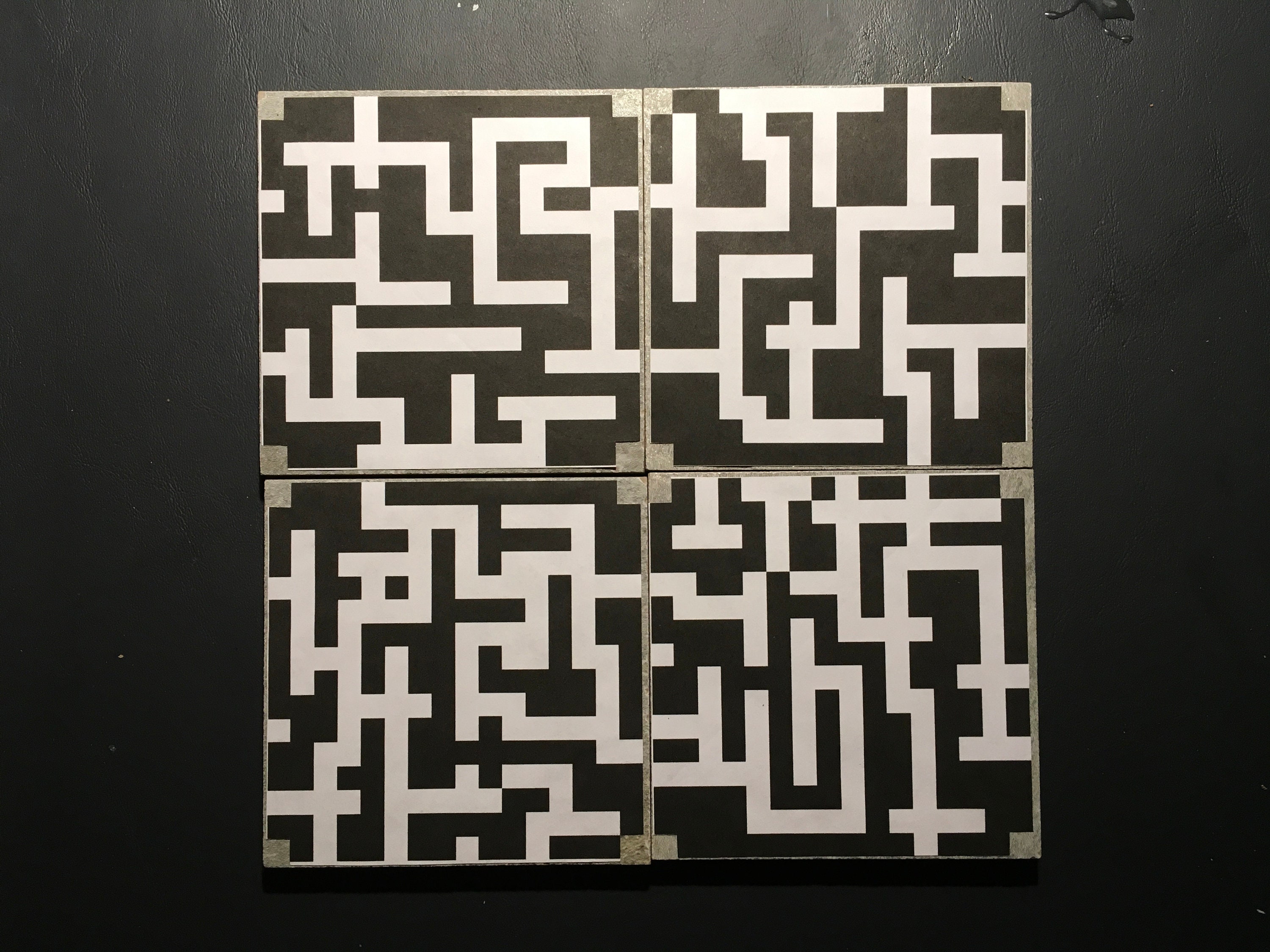 Coasters - MAZE From the Puzzle Collection/original Maze Design/hand ...
