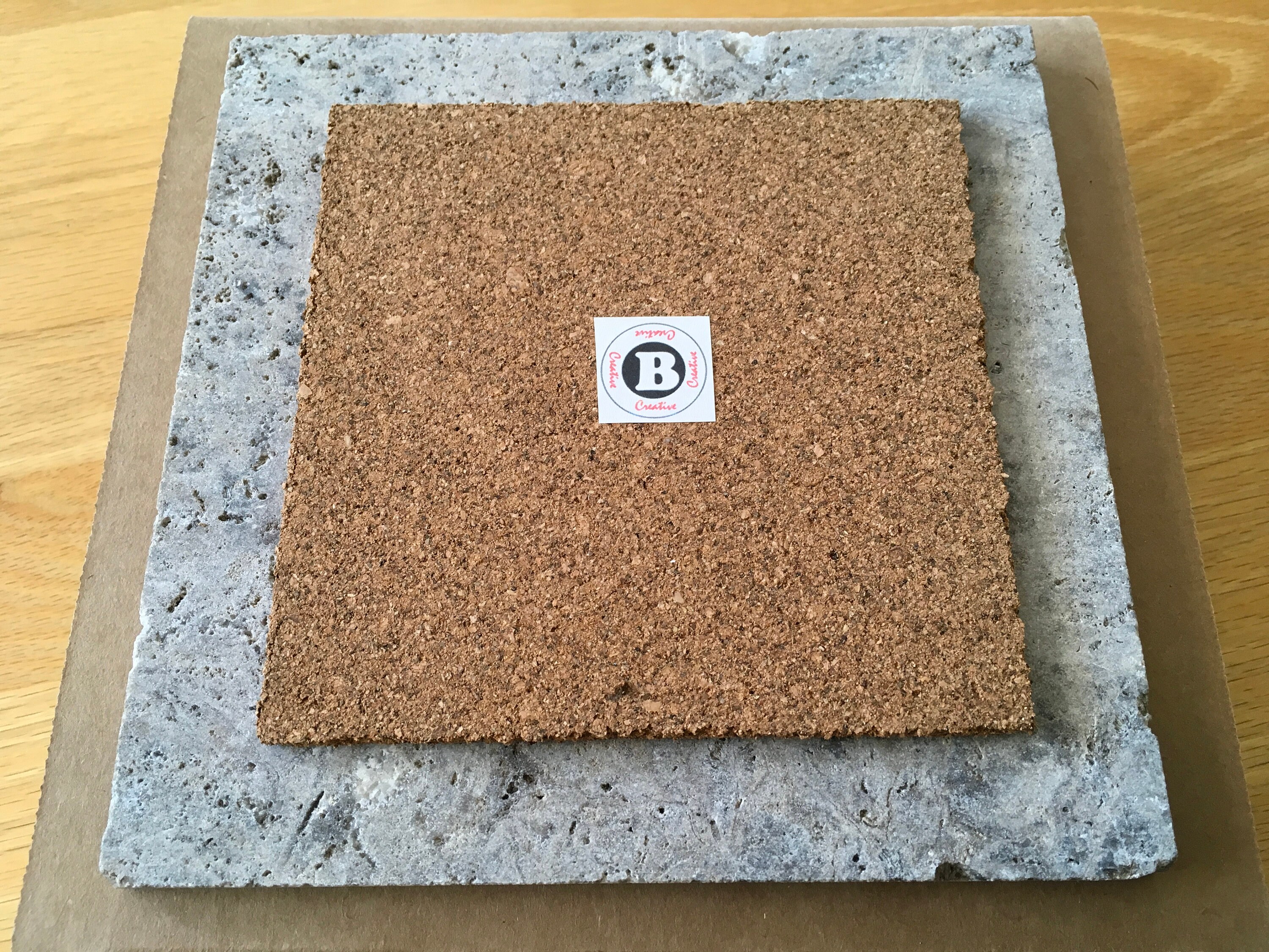 Hand Painted Stone Trivet: 'the Spike' - Modern Home Decor - Etsy