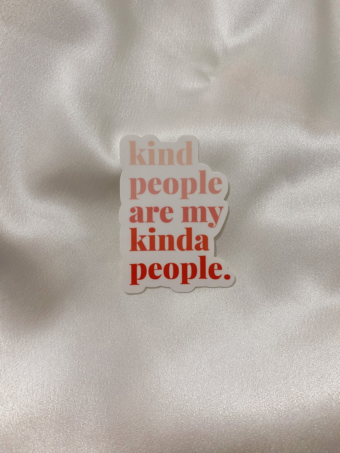 Kind People Sticker - Etsy