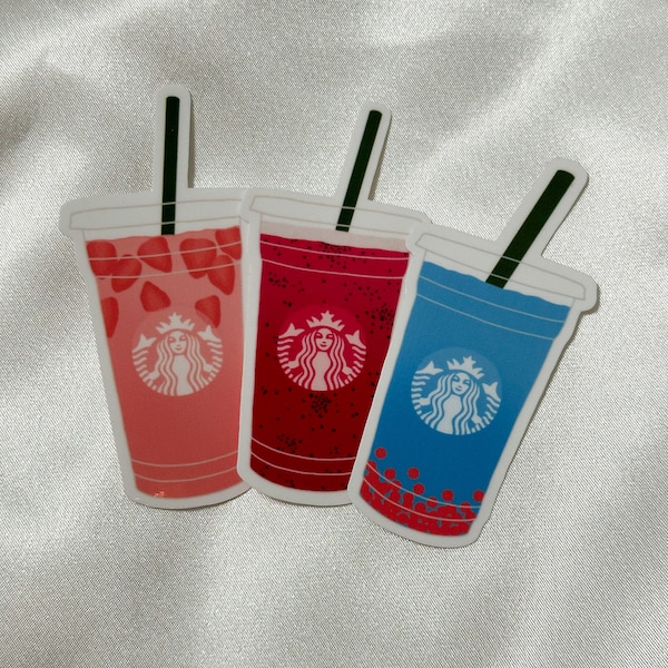 Starbucks Drink Sticker - Etsy