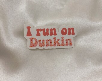 Probably on My Way to Dunkin Decal - Etsy