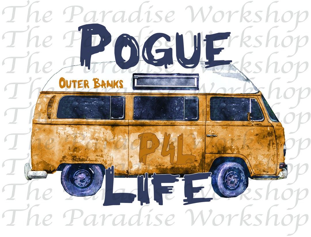 Pogue Life Outer Banks PNG - Etsy