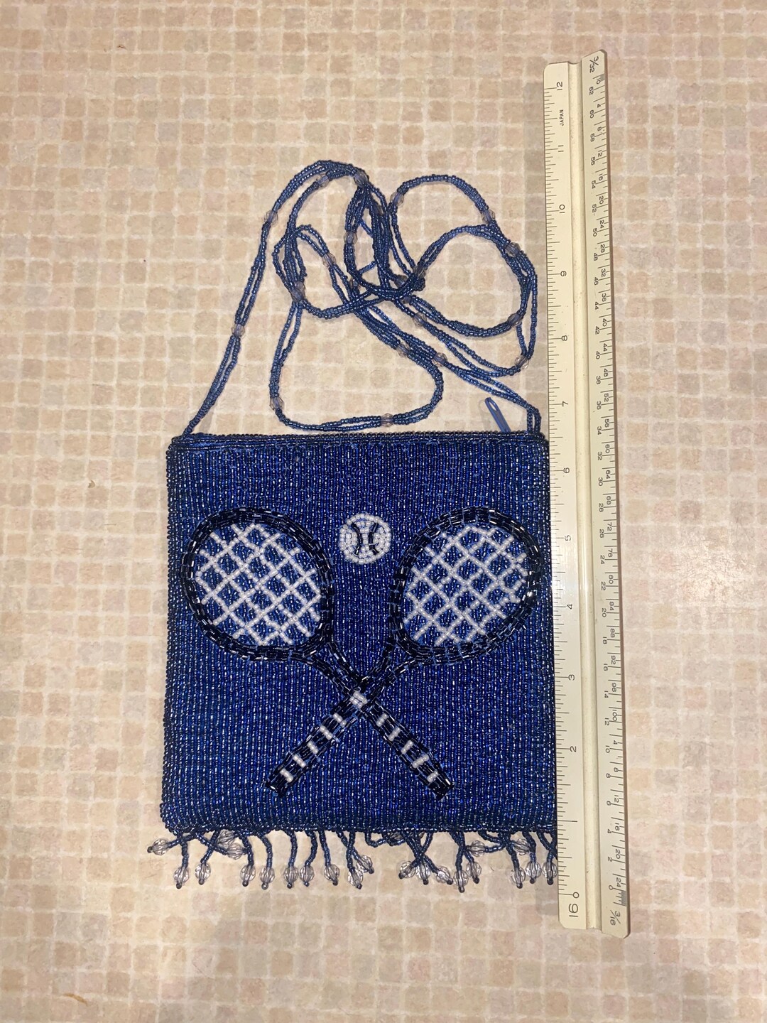 ERMO Vintage Beaded Tennis Bag - Etsy