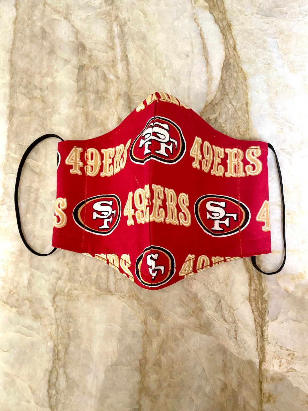San Francisco 49ers Masks With Nose Wire Chin Wire and - Etsy