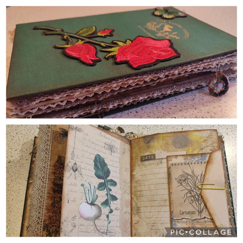 Upcycled Book Art - Etsy