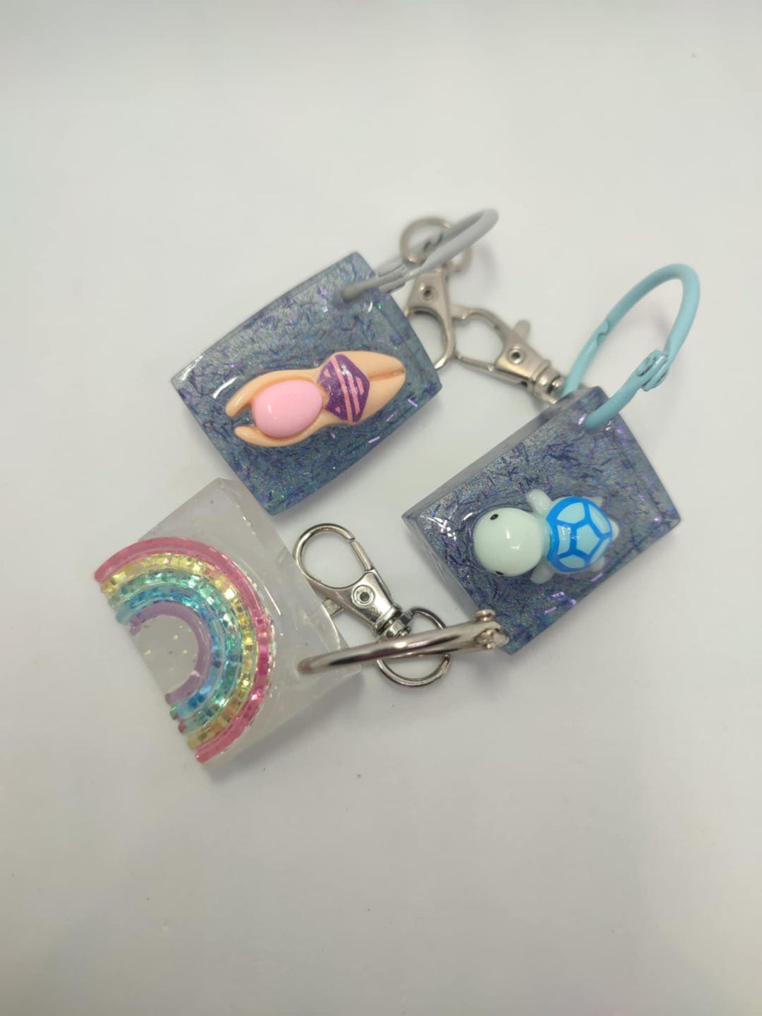 Sensory Wave and Ripple Keyring. Sensory Keyring. Lanyard Attachment ...