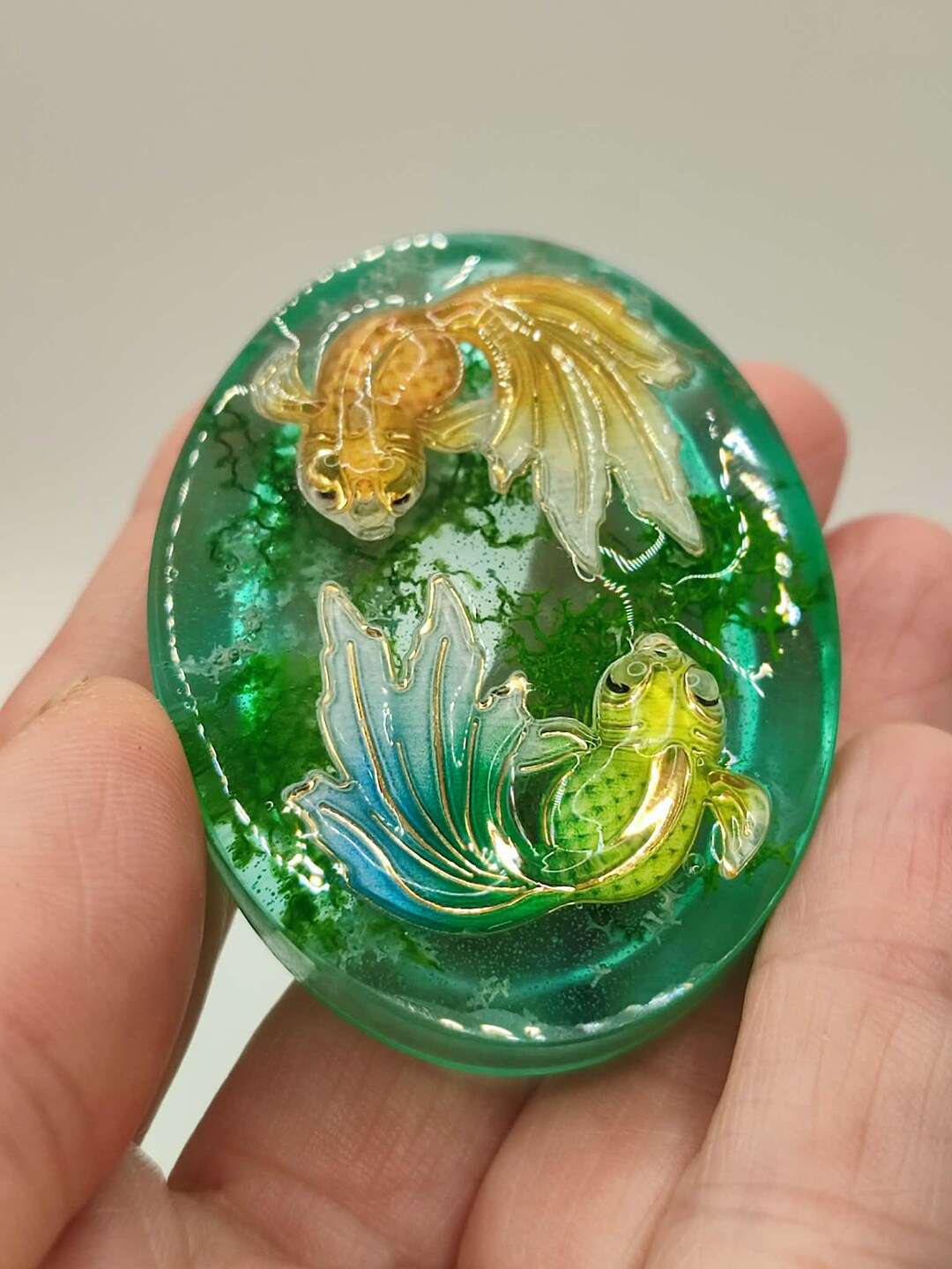 CLEAR LARGE Worry Stones. Worry Stone Large. Palm Stone. Worry Pebble ...