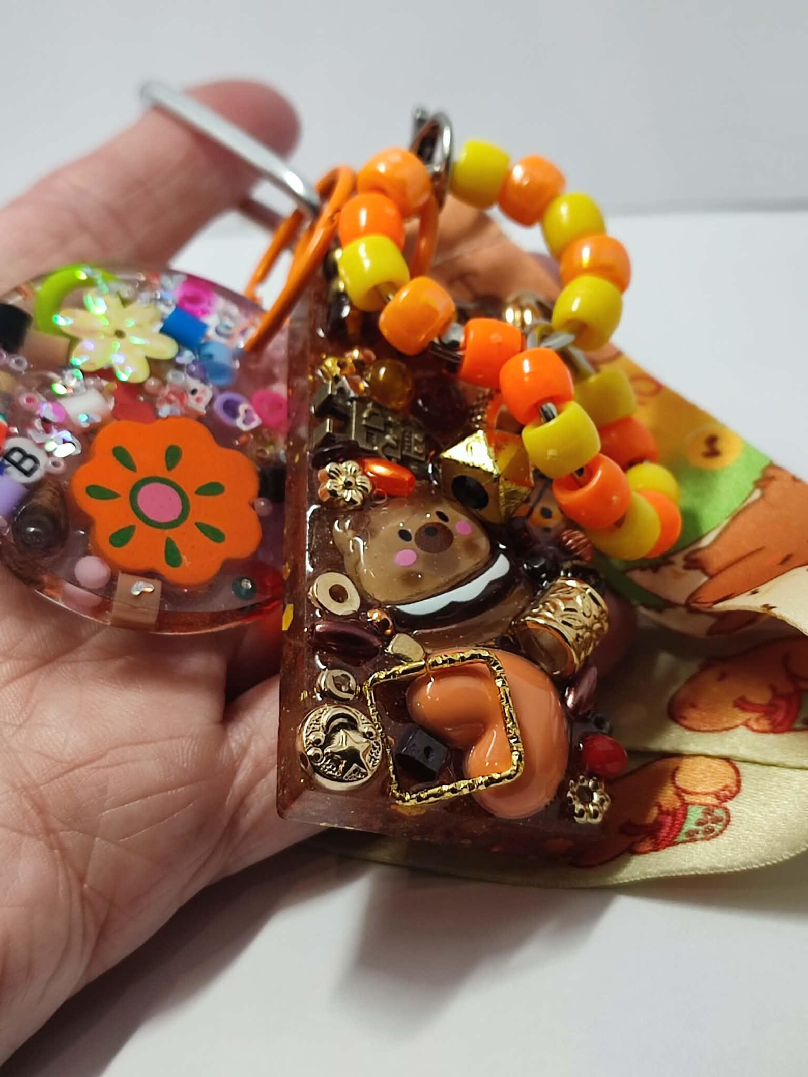 Fidget Lanyard Capybara. Sensory Lanyard. Fidget Toys. Upcycled Toys ...