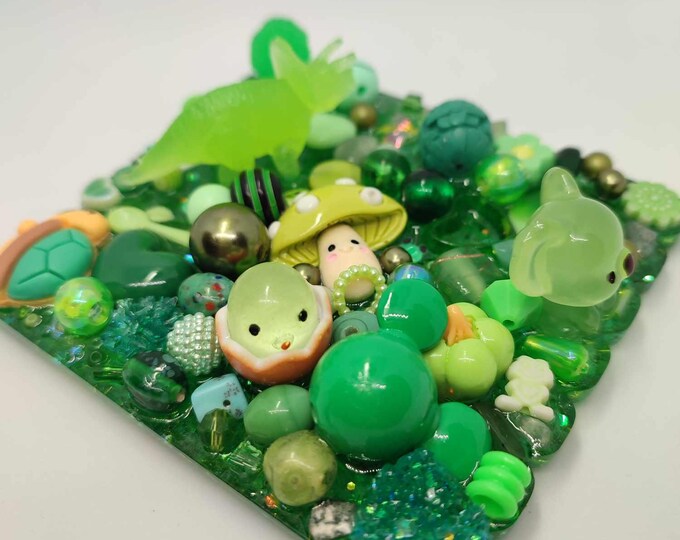 Groovy Green Square Sensory Fidget. Green Groovy Fidget. Fidget ...