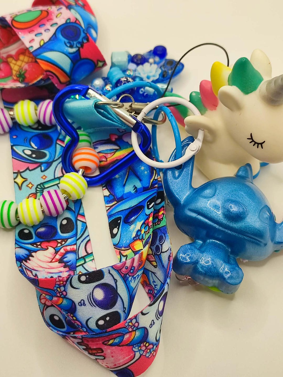 Fidget Lanyard. Sensory Lanyard. Fidget Toys. Upcycled Toys. Sensory ...