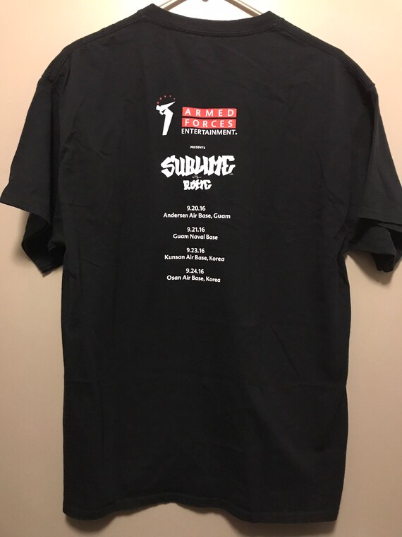 Sublime With Rome Armed Forces Shirt Tour of Guam & K… - Gem